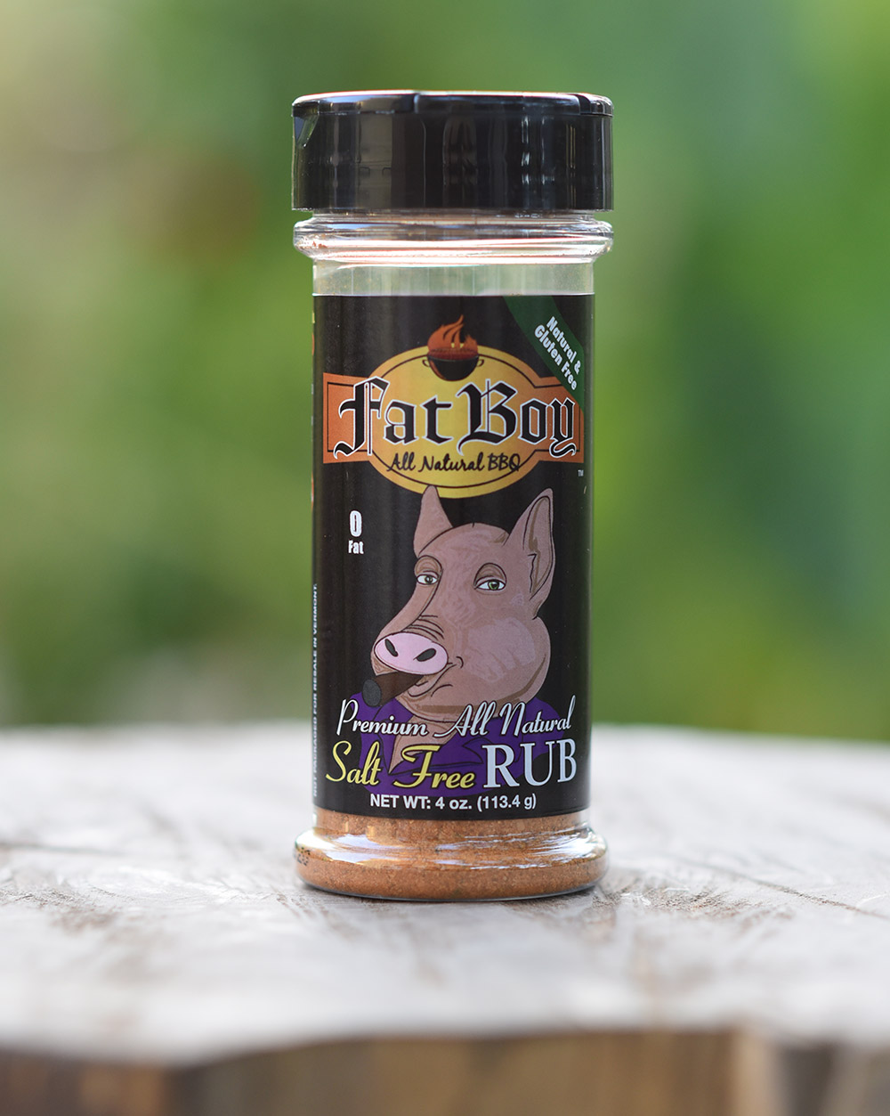 Premium All Purpose Salt Free BBQ Rub 4 oz – Fat Boy Game Seasonings